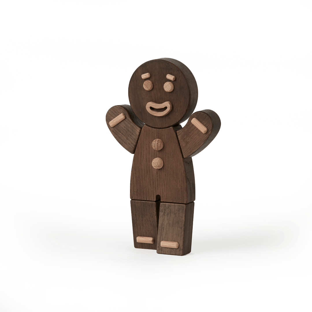 Gingerbread Man Smoked Stained Large – Boyhood Denmark™